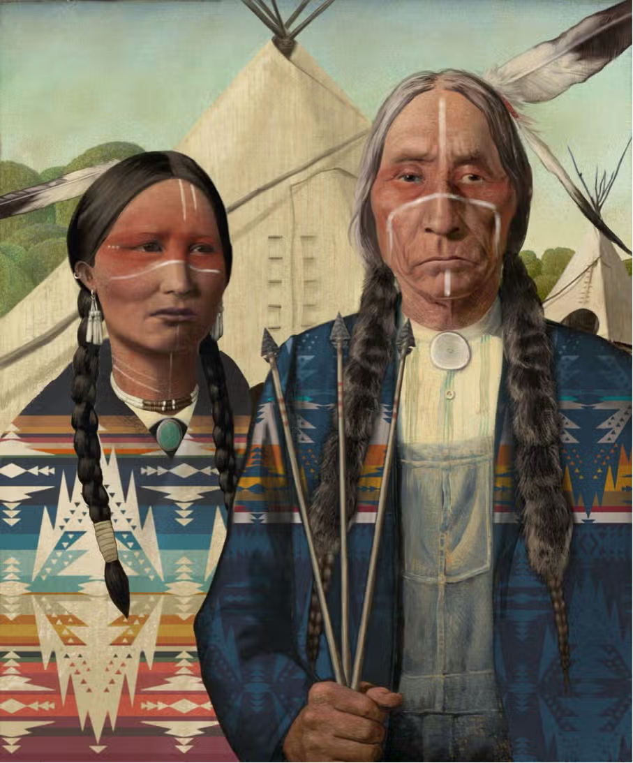 Print Native American Gothic 2023 – Autry Museum Store
